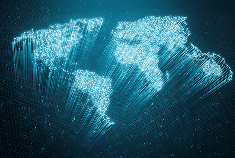 Availability of full fibre networks is increasing around the world