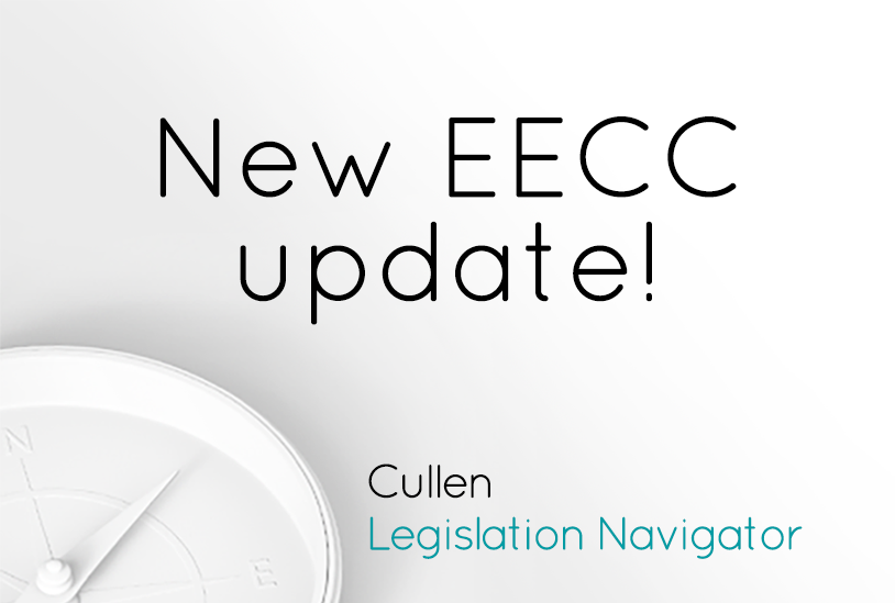 Legislation Navigator updated with the new EECC